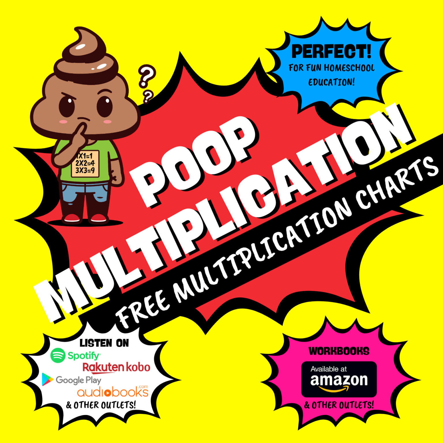 💩 Poop Multiplication Series: Making Times Tables So Fun It’s Stinky ...